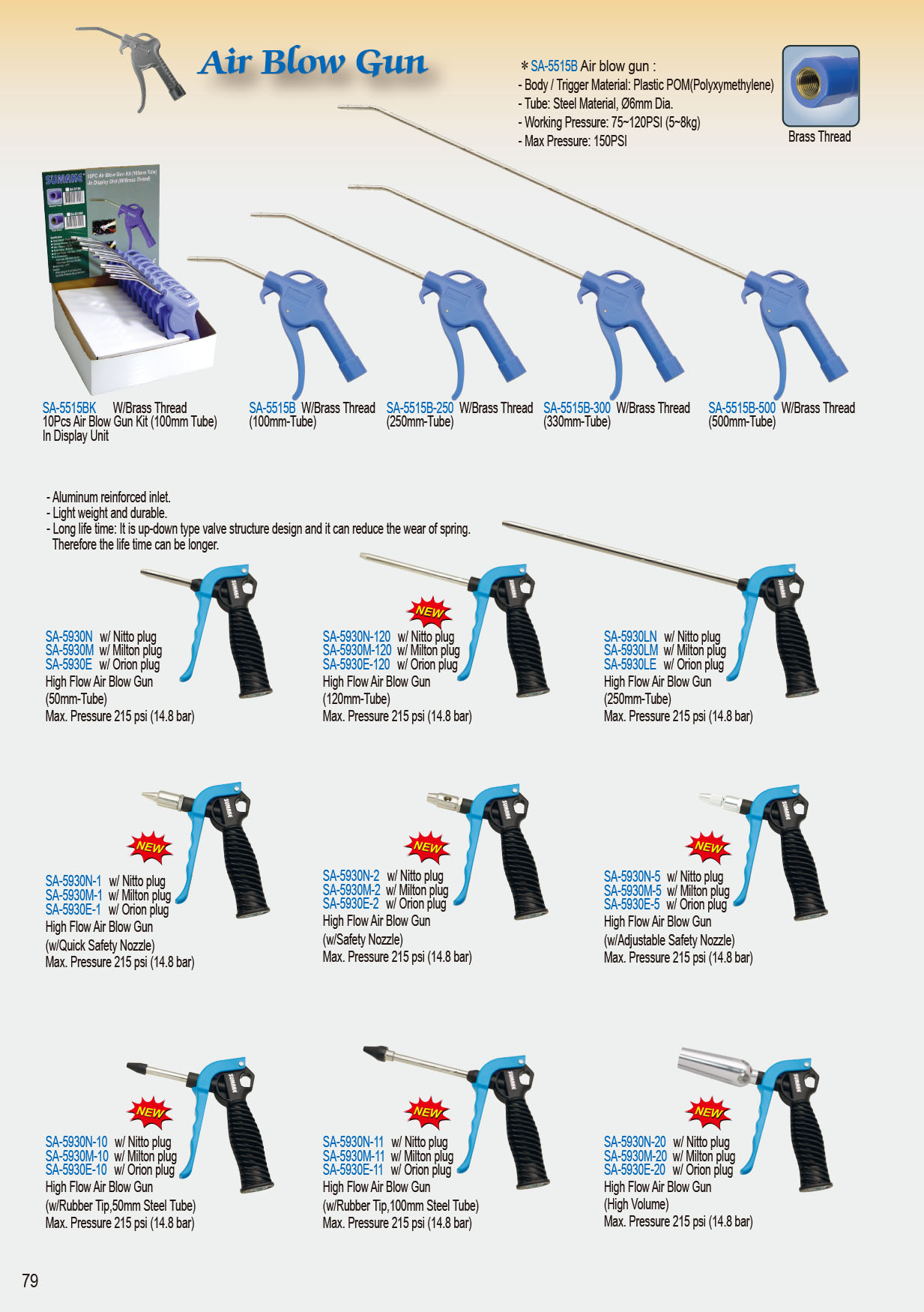 HIGH FLOW AIR BLOW GUN